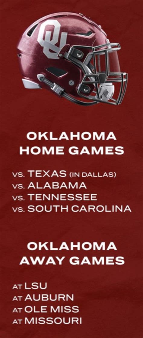 Ou Sec Schedule 2024 Printable