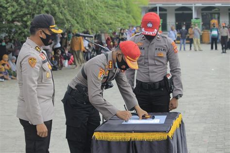 255 CASIS DIKTUKBA POLRI TA 2020 DISERAH TERIMAKAN DARI KARO SDM