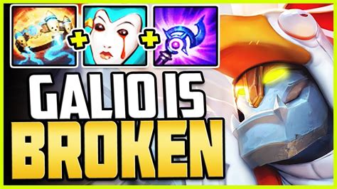 GALIO IS TOO BROKEN THE ULTIMATE WEAPON TO EASY WIN GAMES TOP Galio