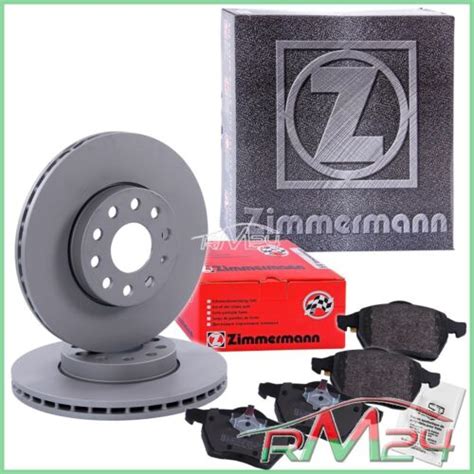 KIT ZIMMERMANN DISCHI FRENO PASTIGLIE ANTERIORE ANT 21945 195 1 EBay