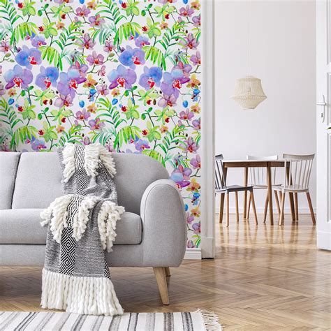 Tapeta Orchidea Storczyki Rośliny Kwiaty Do Salonu TapetyOnline pl