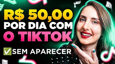 COMO GANHAR DINHEIRO ONLINE EM CASA POR MÊS O TIK TOK SEM APARECER
