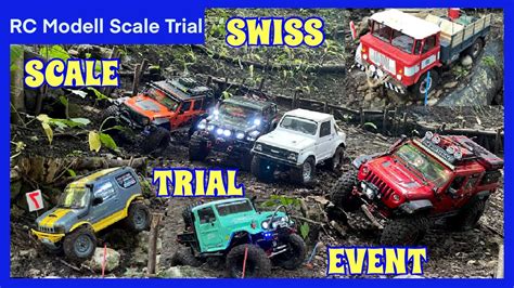 Rc Scale Trial Swiss Axial Gladiator Gaz Mst Cfx Toyota Sumo Mst
