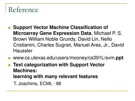 support vector machine and its applications ppt download