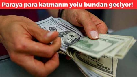 Birikim Yapman N S Rr Onda Sakl Ym Para Gelmeden Gidiyor Diyenler