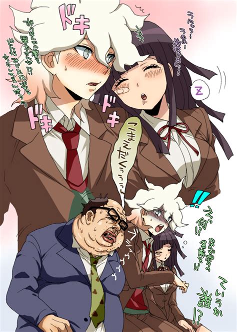 Komaeda Nagito And Tsumiki Mikan Danganronpa And 1 More Drawn By