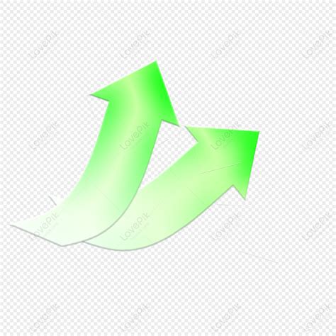 Flecha Ascendente Verde Claro PNG Imágenes Gratis Lovepik