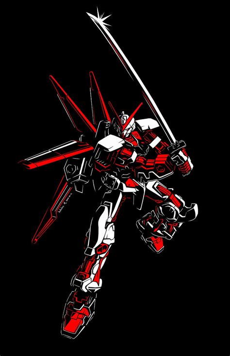 Alan Lin Gundam Astray Red Frame HD Phone Wallpaper Pxfuel
