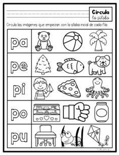 Las Mejores Ideas De Palabras Con P Palabras Con P Actividades De