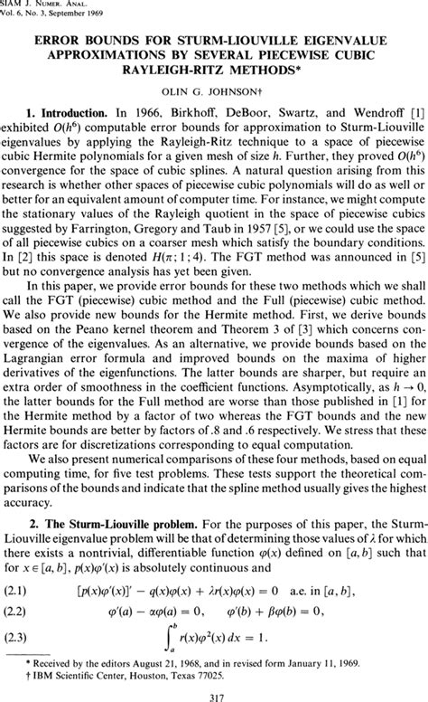 error bounds for sturm liouville eigenvalue approximations by several piecewise cubic rayleigh