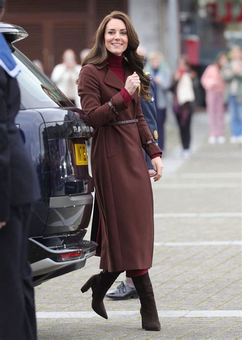 Kate Middleton Visits National Maritime Museum Cornwall In Falmouth