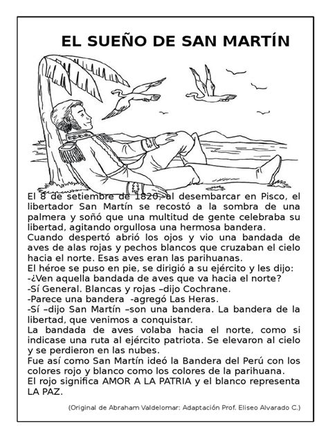 El Sue O De San Mart N Comprensi N Lectora