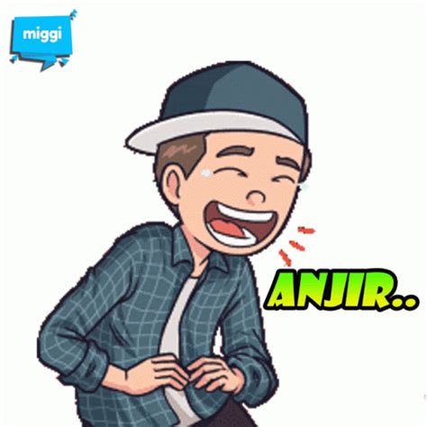 Miggi Ngakak Sticker Miggi Ngakak Discover Share GIFs