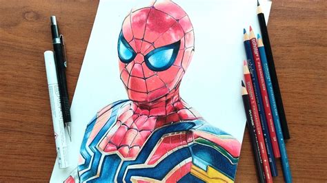 Top 37 imagen spiderman dibujo a lápiz facil Abzlocal mx