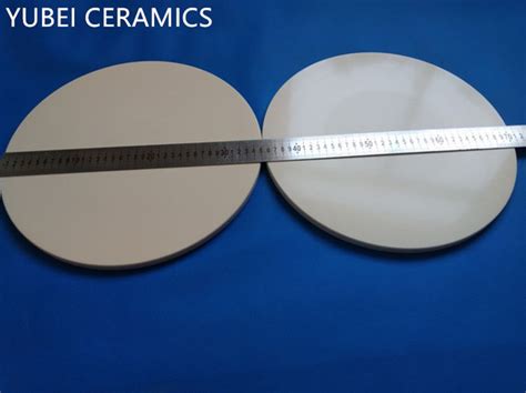 Round Polishing Alumina Ceramic Plates Al O Ceramic Insulation Sheets
