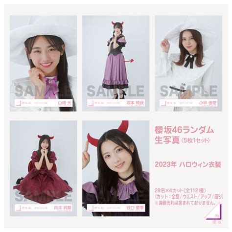 商品詳細ページ 櫻坂46 OFFICIAL GOODS STORE ネコポス便櫻坂46ランダム生写真 5枚1セット 2023年