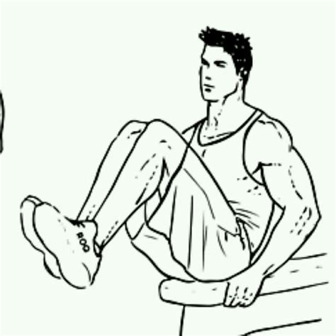 Bench V Sit Crunches Exercise How To Workout Trainer By Skimble