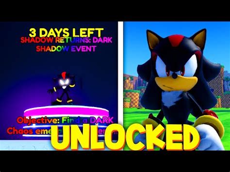 How To UNLOCK SHADOW THE HEDGEHOG EARLY In SONIC SPEED SIMULATOR