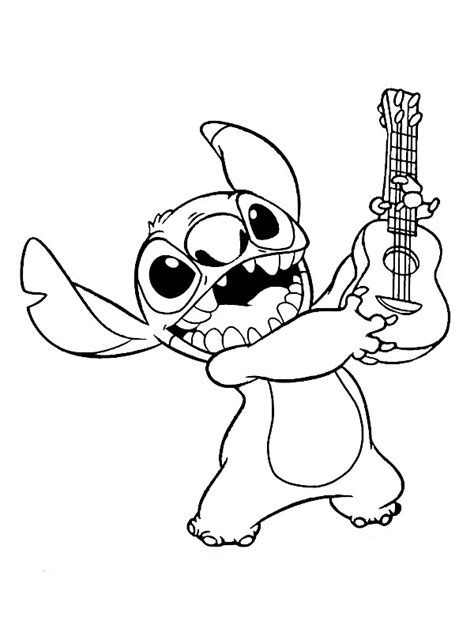 Coloriage Stitch Supers Dessins Imprimer Gratuitement