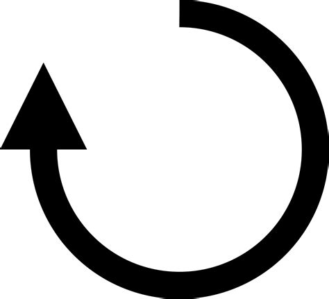 File Clockwise Arrow Svg Wikimedia Commons