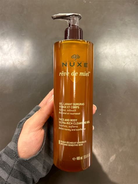 Nuxe Gel Lavant Surgras Visage Et Corps Rêve de Miel 400 ml INCI Beauty