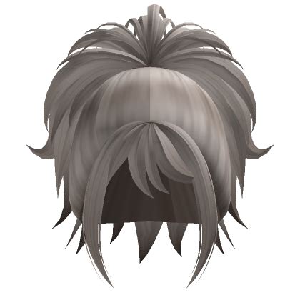 Messy Gyaru Anime Ponytail Ash Blonde Roblox