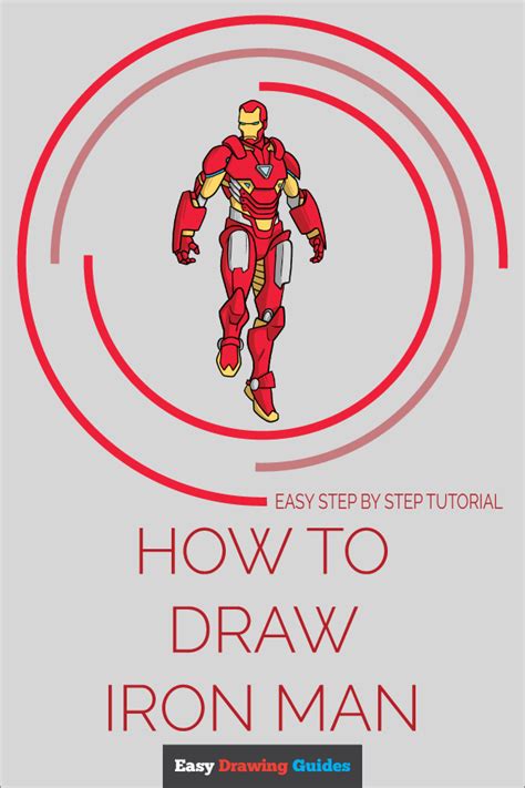 How To Draw Iron Man Really Easy Drawing Tutorial