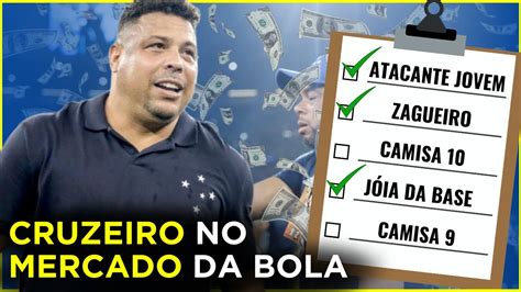 MOVIMENTAÇÕES do CRUZEIRO no MERCADO de TRANSFERÊNCIAS ADROALDO