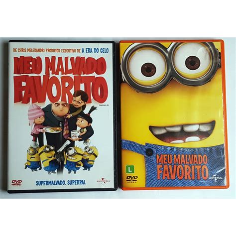 Lote Dvd Meu Malvado Favorito Originais Para Colecionador Shopee