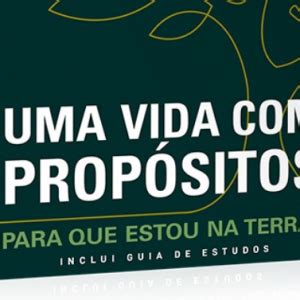 Livro Uma vida propósitos Melhor preço