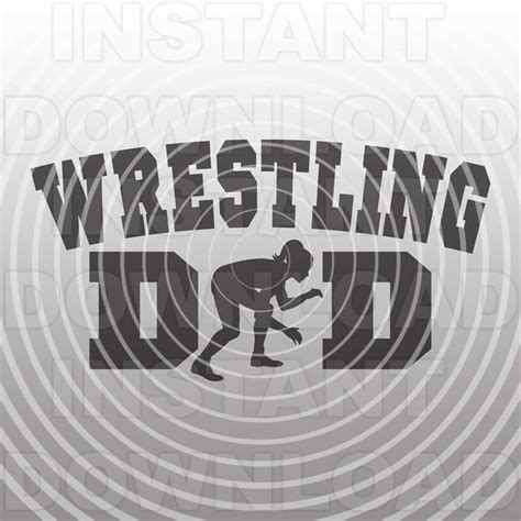 Wrestling Dad Svg File Female Wrestling Svg File Girl Wrestl Inspire