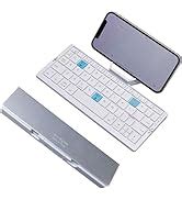 Amazon Mini Foldable Bluetooth Keyboard With Magnetic Stand