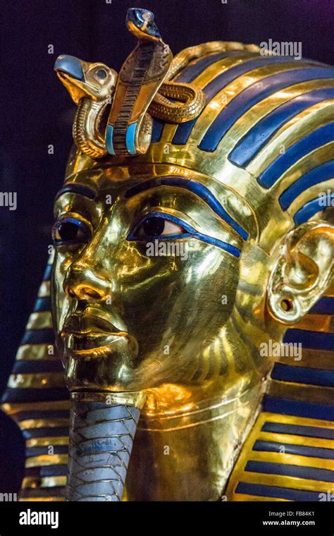 Tutankhamun S Mask From The Tomb Of Tutankhamun At The Egyptian Museum