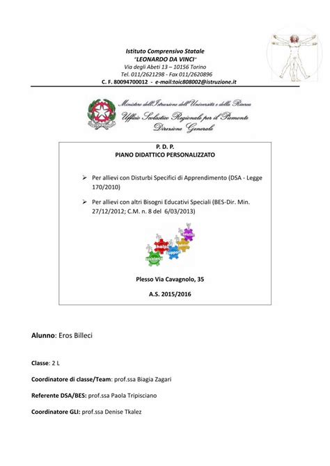 PDF Istituto Comprensivo Statale LEONARDO DA VINCI Via Degli