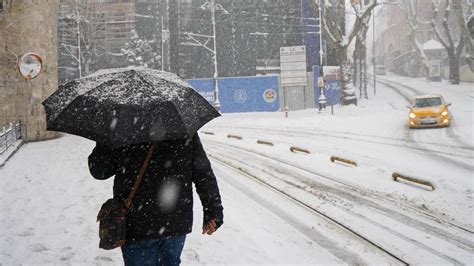 Meteoroloji tarih verdi İstanbul a kar ne zaman yağacak