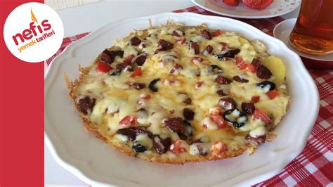 Patates Pizzası Tarifi Nefis Yemek Tarifleri YouTube