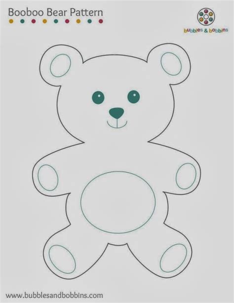 Molde De Urso Em Feltro 19 Moldelos De Ursinhos Artesanato Passo A