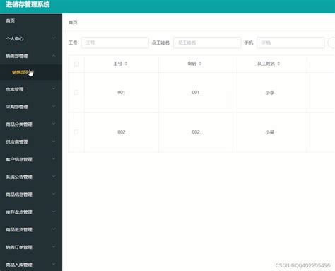 springboot vue企业公司仓库进销存管理系统ssm四个角色 基于springboot和vue的企业进销存系统 csdn博客