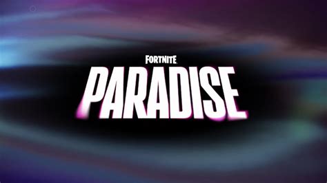 Fortnite Chapter Season Paradise Wallpapers Wallpaper Cave