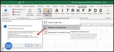 5 Tips Para Mejorar Tus Macros En Excel VBA Sergio Alejandro Campos