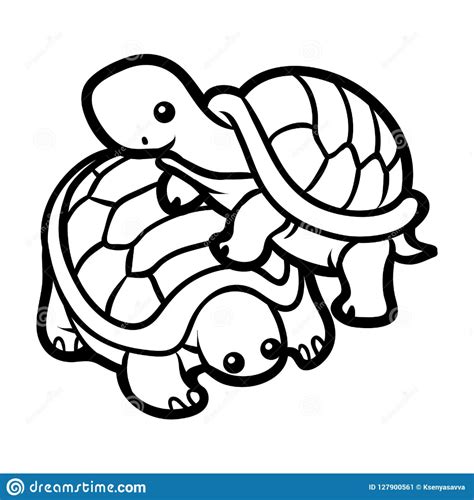 Imagenes De Tortugas Kawaii Para Colorear Tortuga Para Colorear