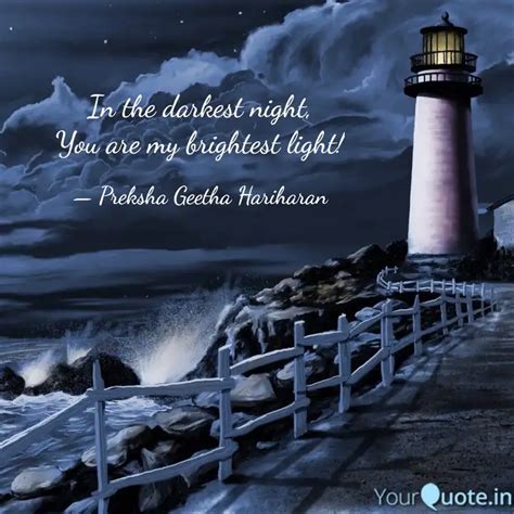 In The Darkest Night You Quotes Writings By Geetha Paramasivan