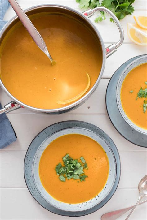 Kürbissuppe mit Kokosmilch Rezept Elle Republic