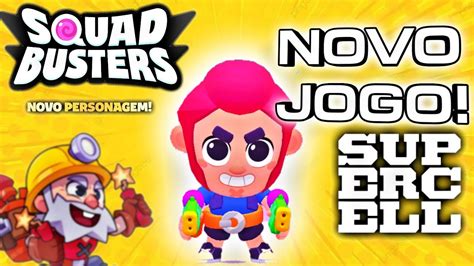 NOVO JOGO DA SUPERCELL SQUAD BUSTERS TÁ MUITO BOM YouTube