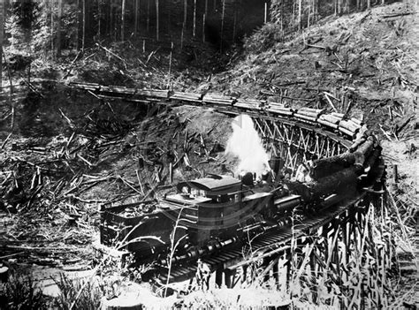 The Old Photo Guy Historical Logging Shay Locomotive In Action