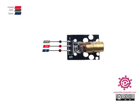Interfacing Ky 008 Laser Transmitter Module With Arduino Electropeak