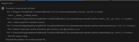 Python Can T Active Add Ons In Blender 3 2 2 Blender Stack Exchange