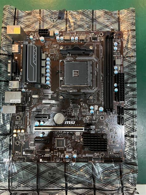Msi A320m Pro Vh Plus Amd M Atx Motherboard Pro Am4 2xddr4 4xsataiii