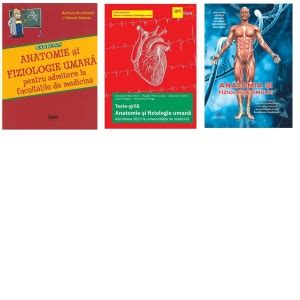 Pachet Barrons Admitere La Medicina 3 Carti 1 Barrons Anatomie Si