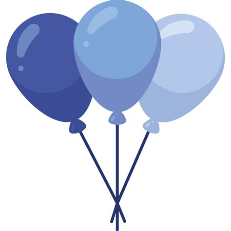 Balloons Helium Blue 24091973 PNG
